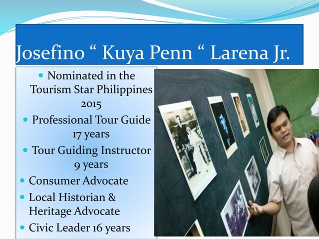 Tour Guiding History & Philippine Tour Guide | PPTX | Business Travel ...