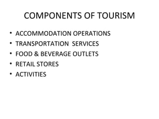 Tourism | PPT