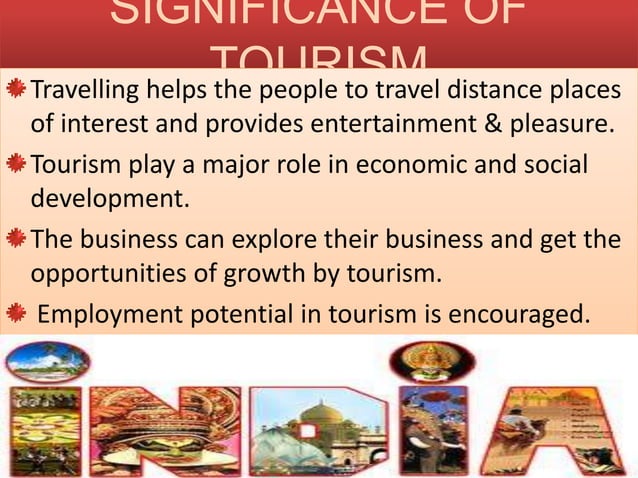 Tourism feature,significance and marketing mix | PPT