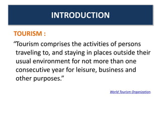 Lack of tourism in Pakistan | PPTX