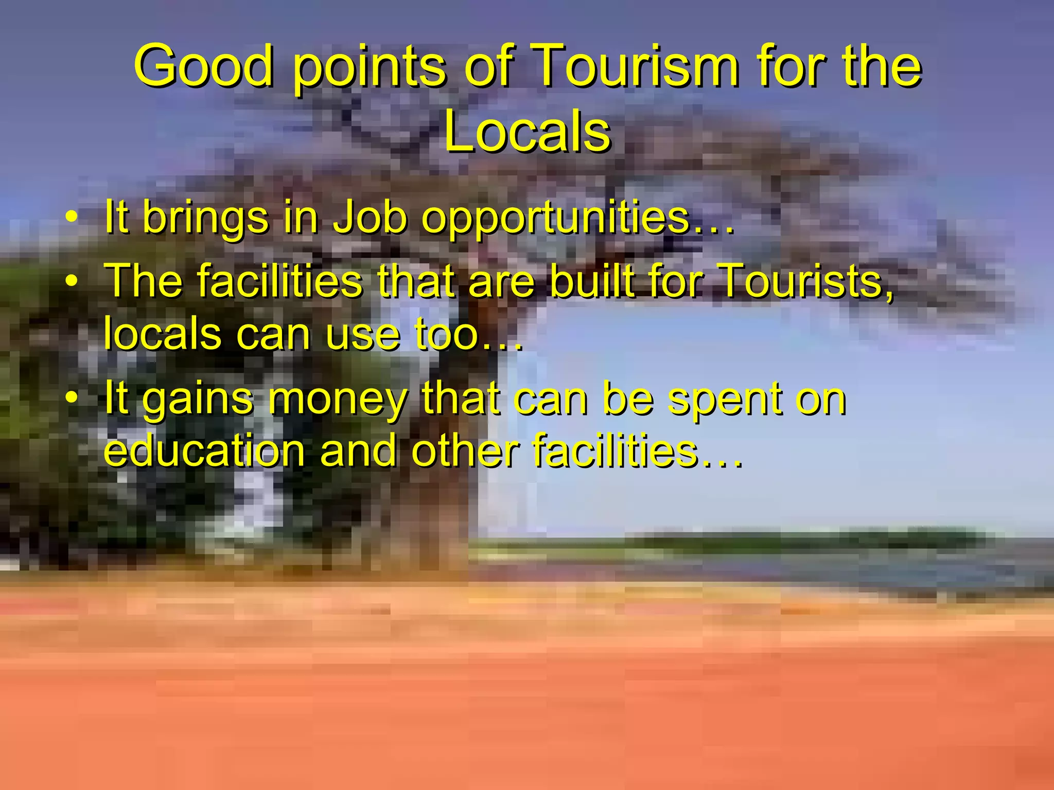 Tourism Assessment Example - Level 5+ | PPT