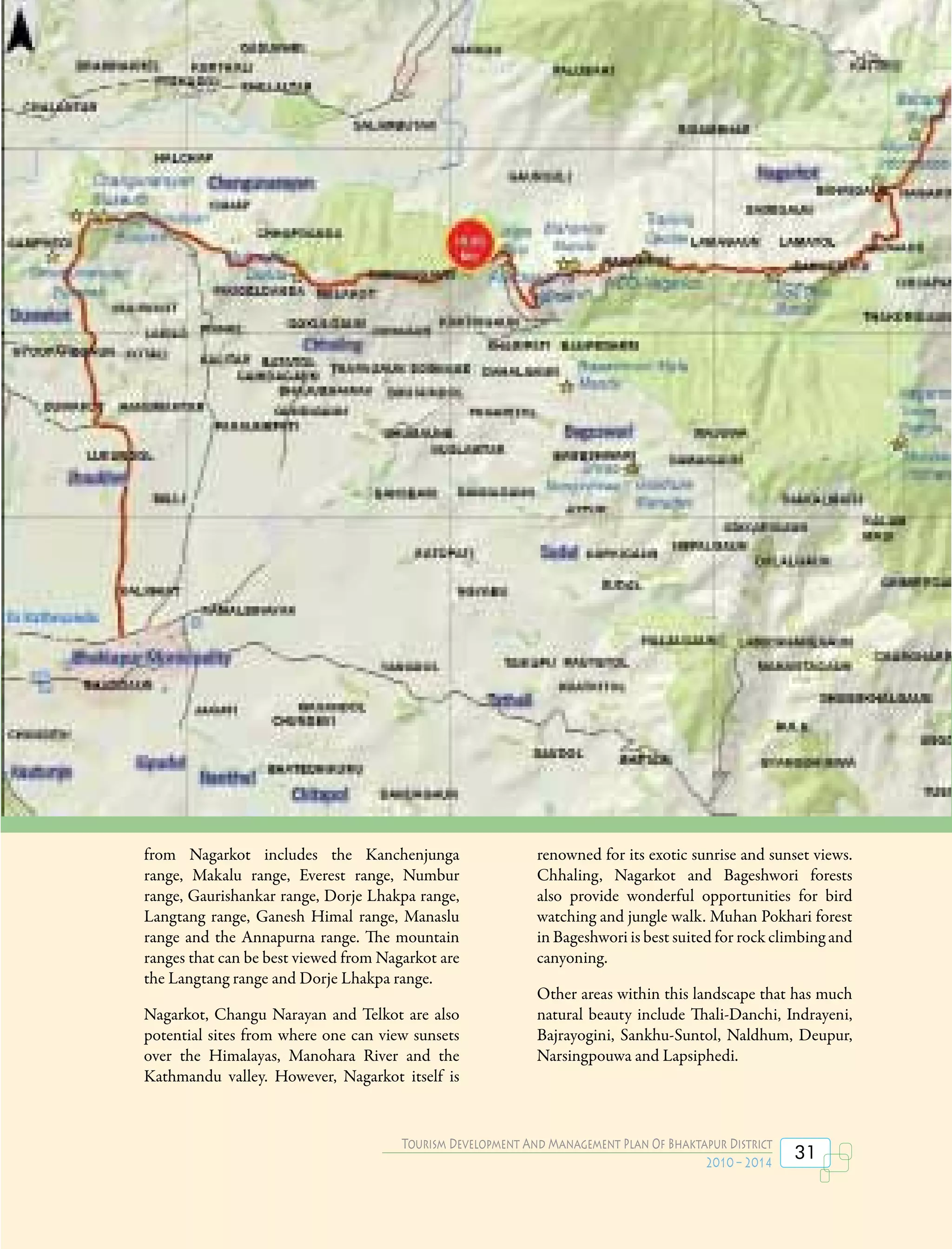 Tourism development and management plan of bhaktapur district (2012 ...