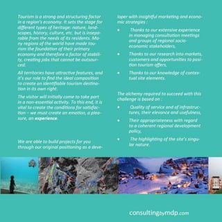Tourism Experiences Designers | PPTX