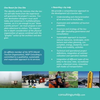 Tourism Experiences Designers | PPTX