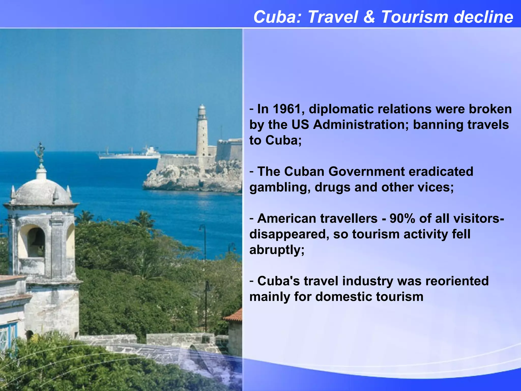 TOURISM IN CUBA | PPS