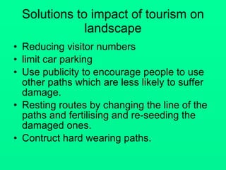 Tourism In Lake District | PPT