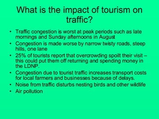 Tourism In Lake District | PPT | Travel Locations | Travel