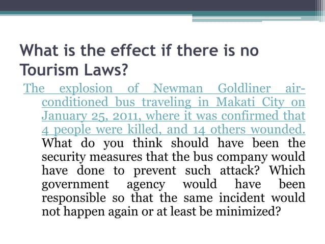 TRM14 - Tourism Law | PPTX