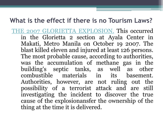 TRM14 - Tourism Law | PPTX