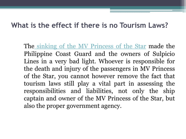 TRM14 - Tourism Law | PPTX