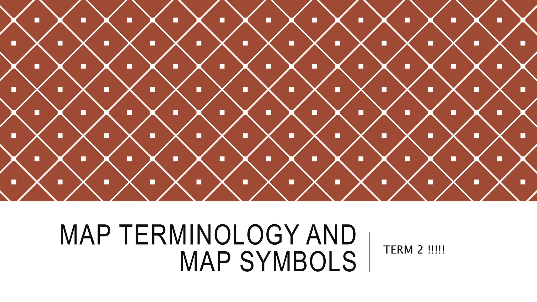 Tourism -Map terminology and map symbols.pptx