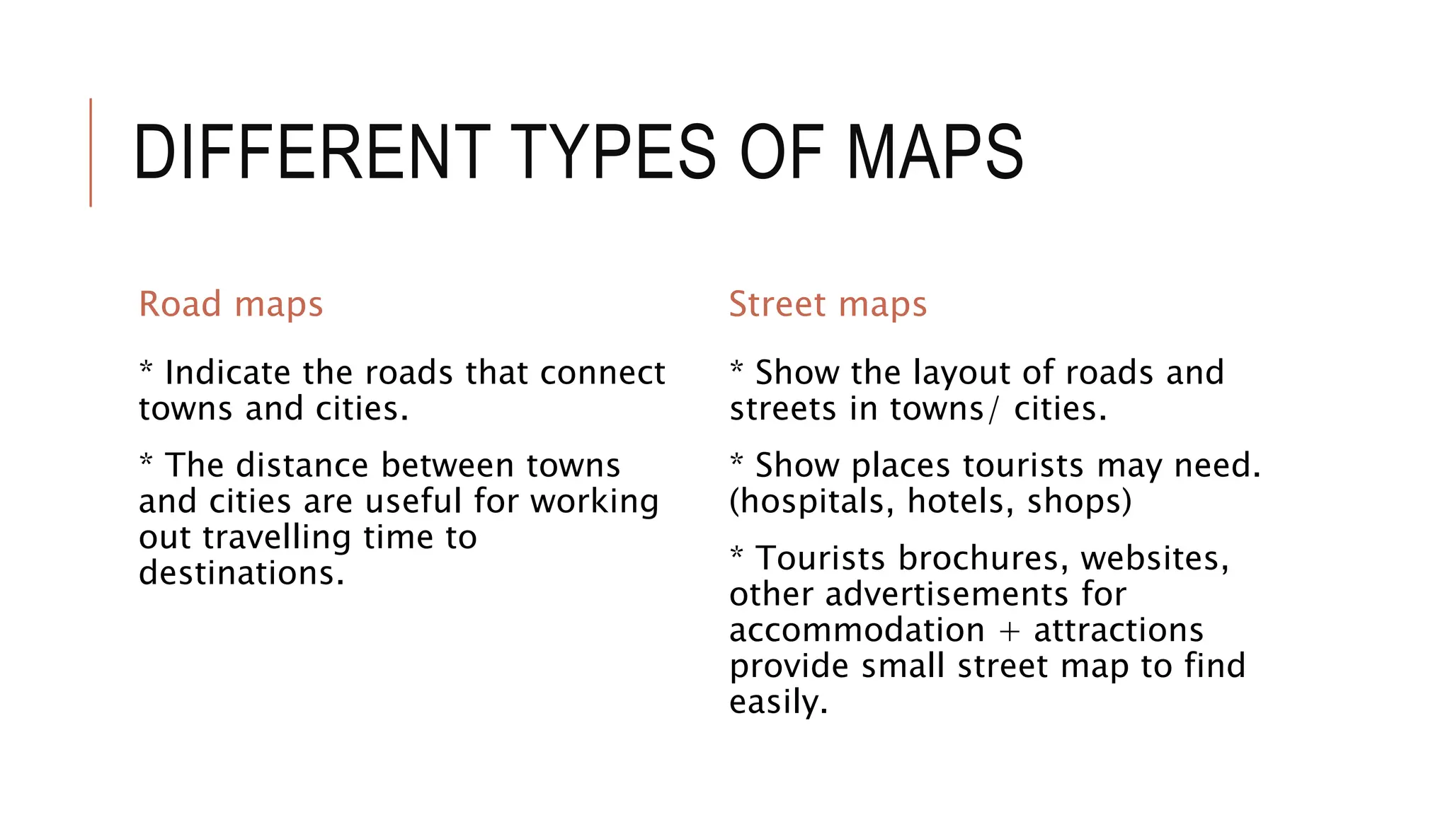 Tourism -Map terminology and map symbols.pptx