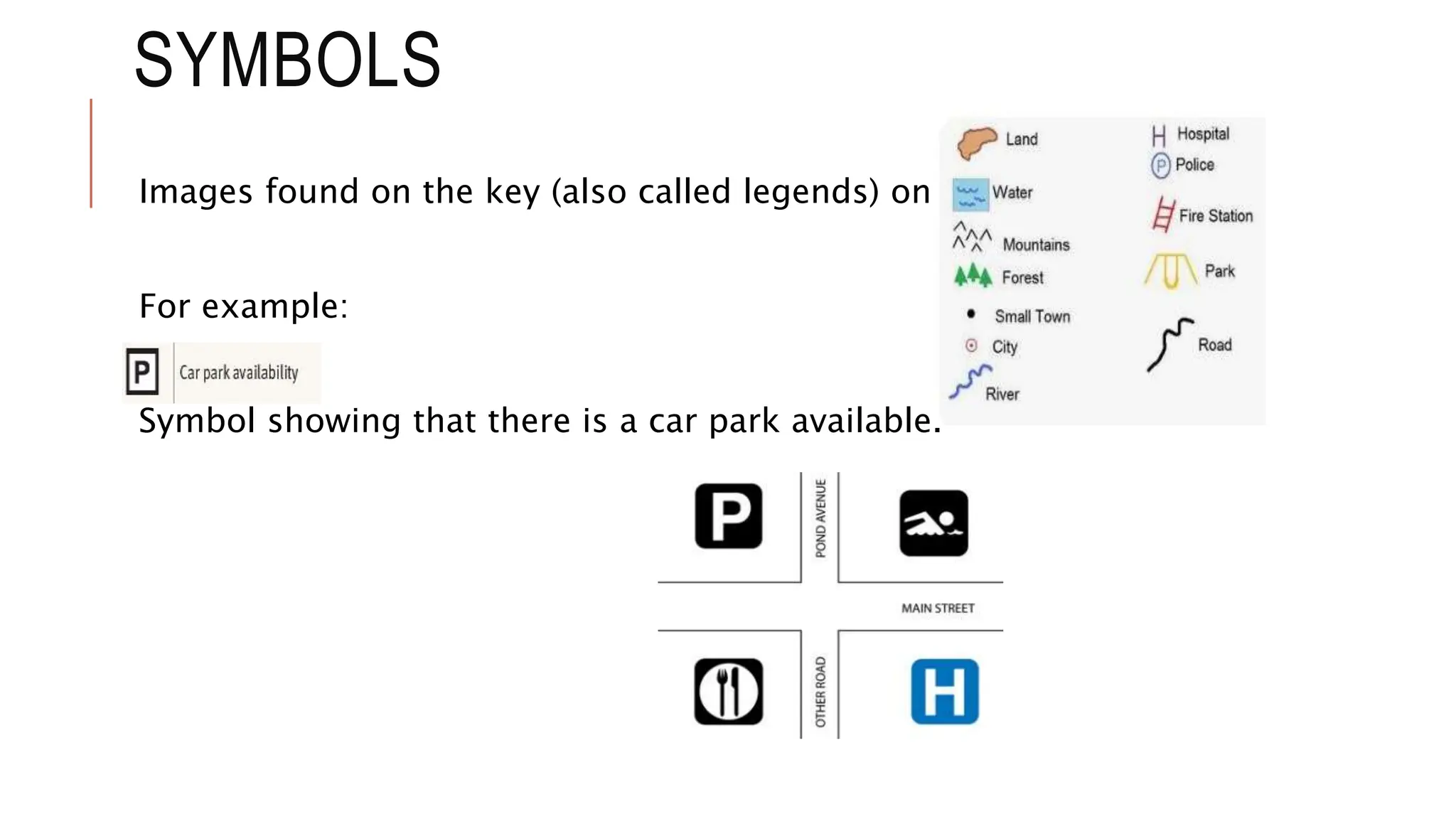 Tourist map symbols 60 photos - Arptravels.com