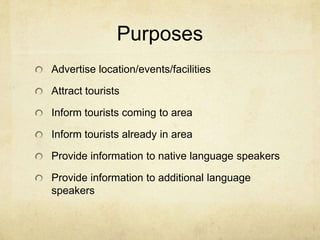 Tourism translating local knowledge | PPTX