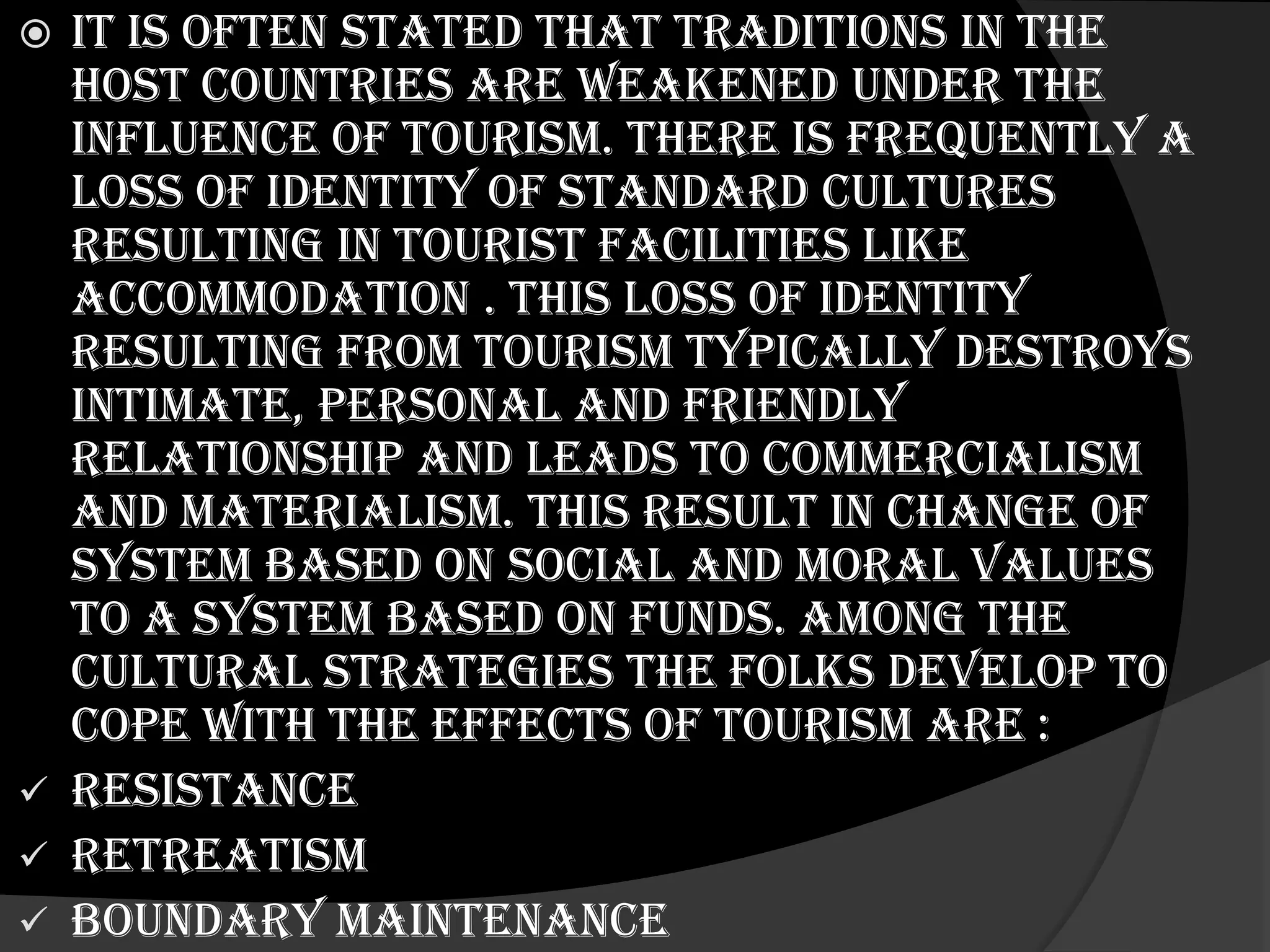 Tourism and environment | PPTX