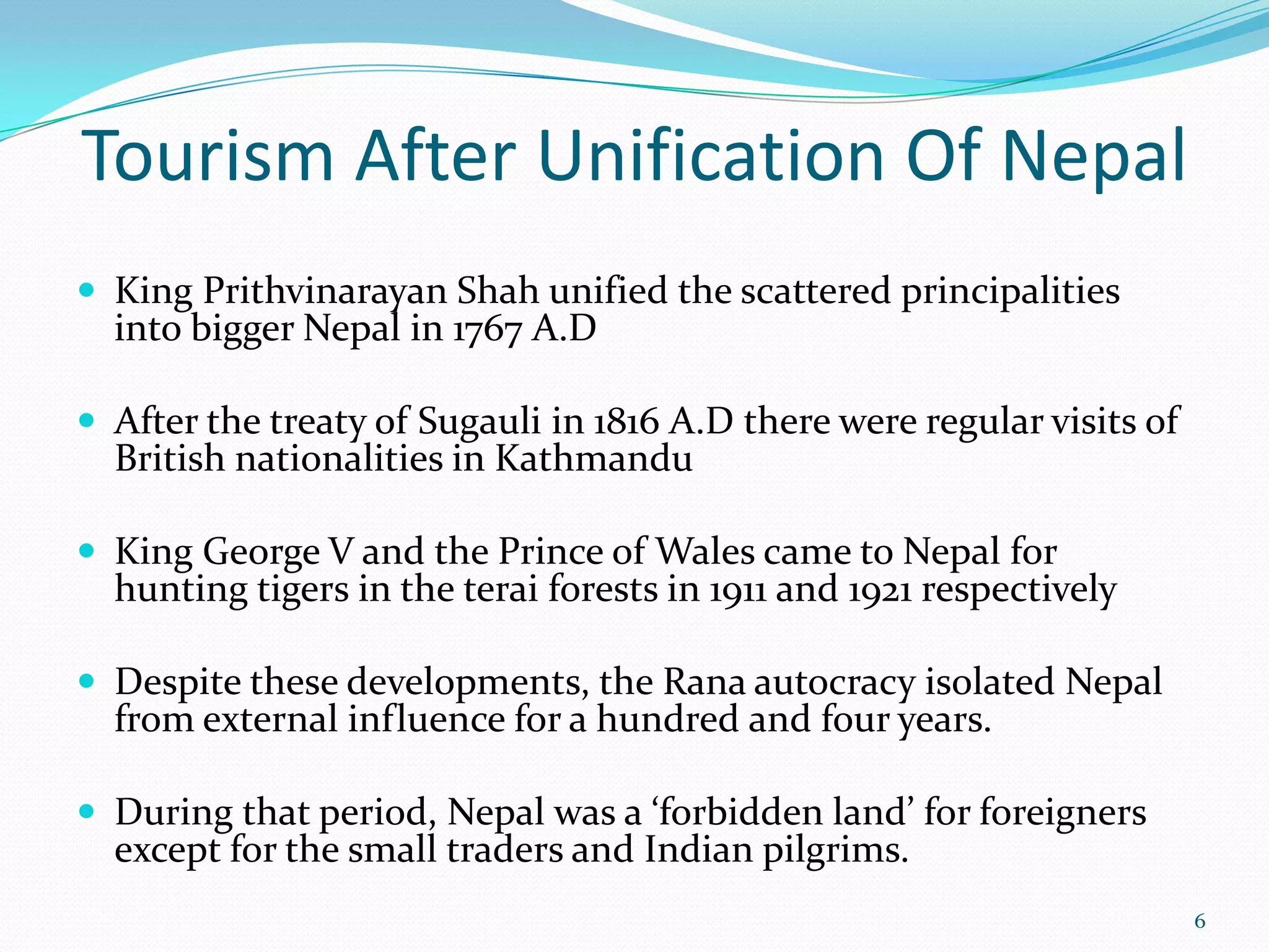Tourism and nepalese economy | PPTX