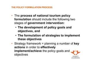 Tourism and policy(1) | PDF