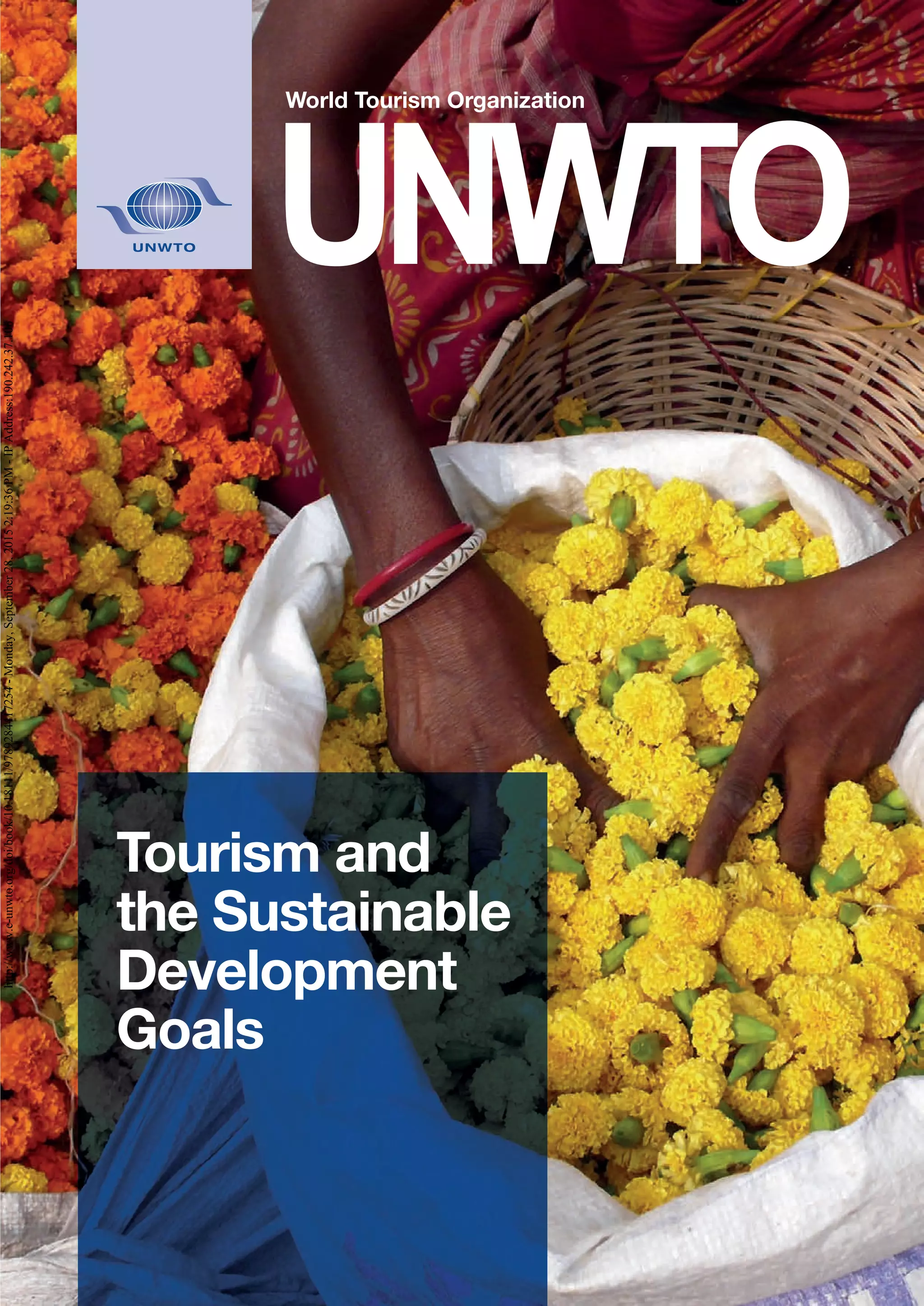 Tourism and sustentainble development goals | PDF