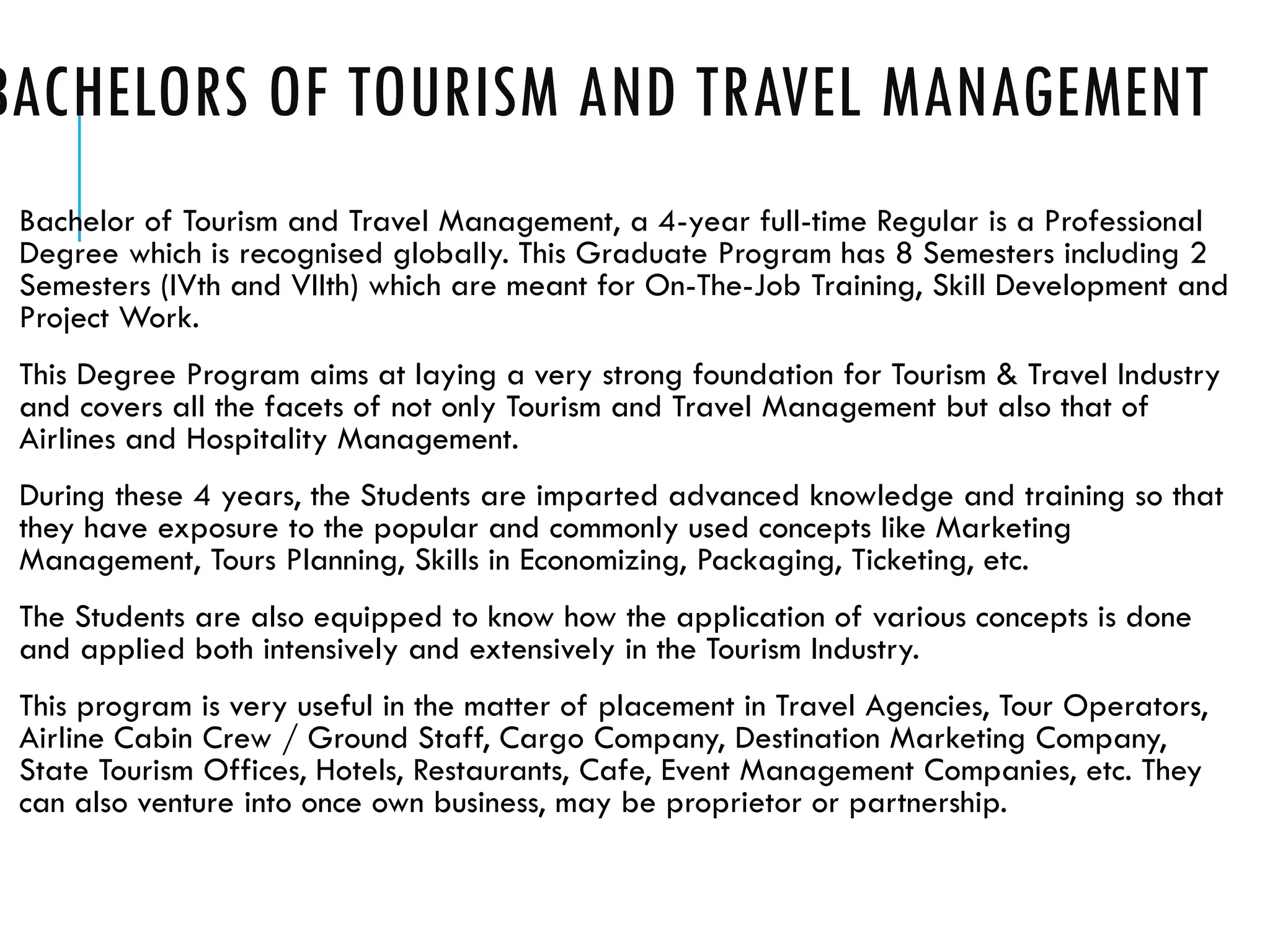 Tourism and travel management | PDF