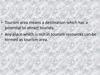 Tourism area or destination life cycle | PPT