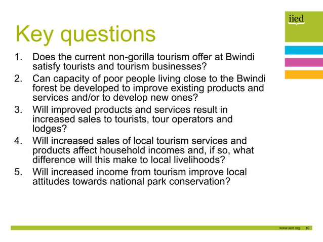 Tourism as an engine for local economic development | PPTX | Africa ...