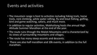 A high-altitude adventure in the mountain kingdom | PPTX