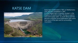 TOURISM -ATTRACTIONS- IN LESOTHO FOR YOU | PPT