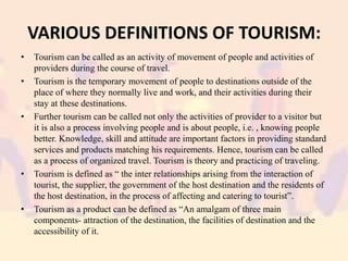 Tourism a worldwide phenomenon | PPT