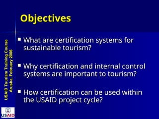 Tourism_Certification.ppt oijoihiijhkjhgjg | PPT