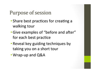 Tourism: Creating dynamic walking tours | PDF