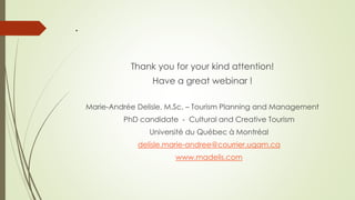Tourism, Culture and Creativity | PDF