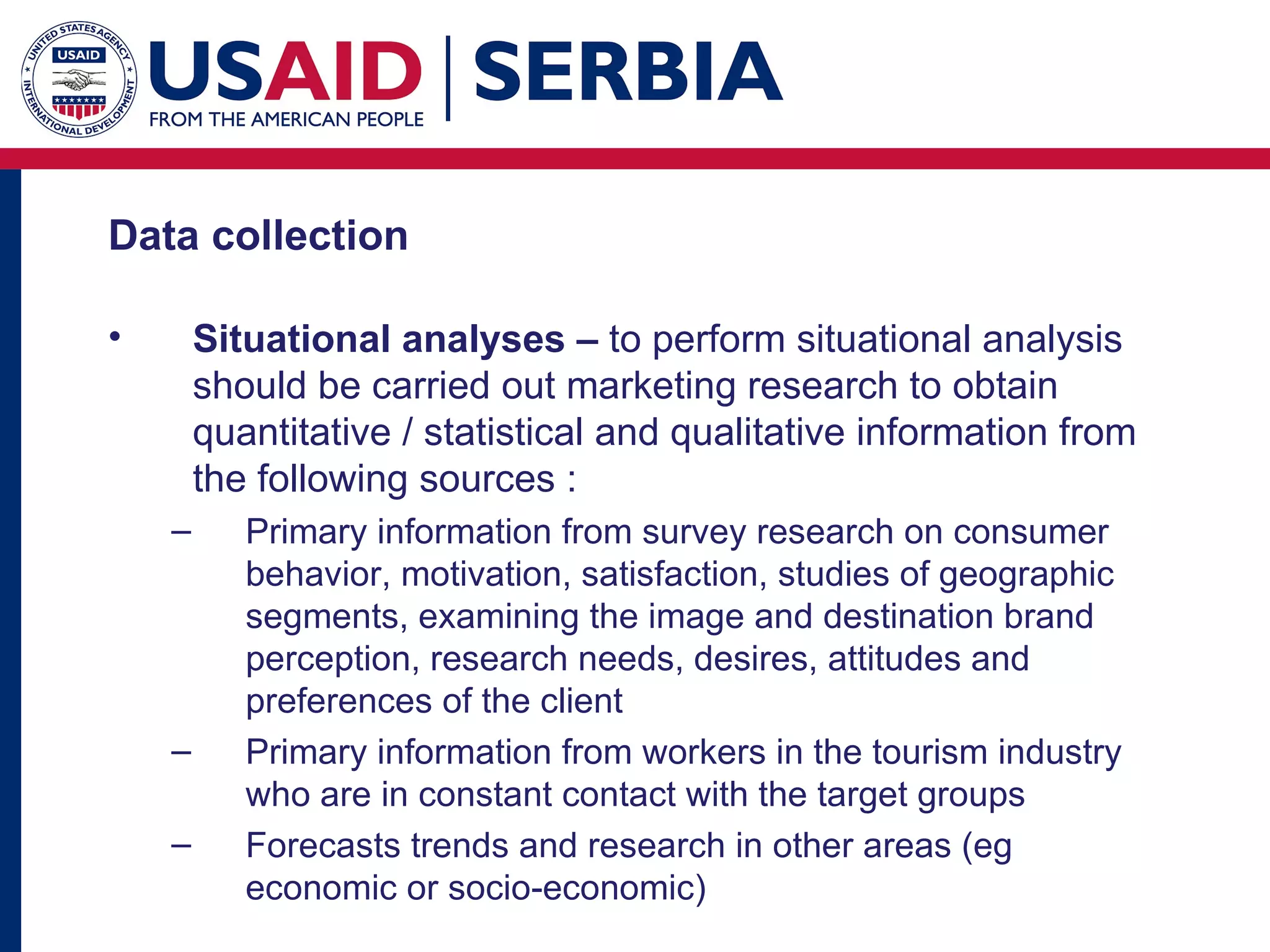 Tourism data collection | PPT