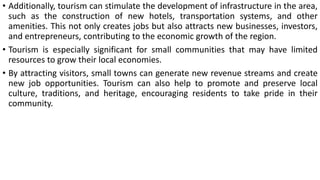 TOURISM DEFINITION & IMPORTANCE OF TOURISM.pptx