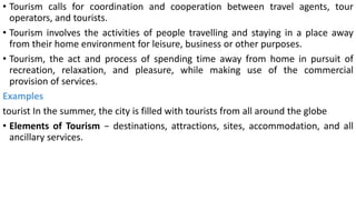 TOURISM DEFINITION & IMPORTANCE OF TOURISM.pptx