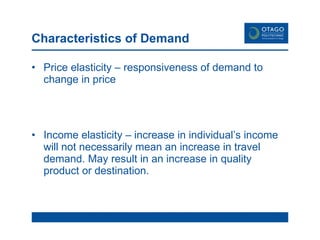 Tourism demand | PPT
