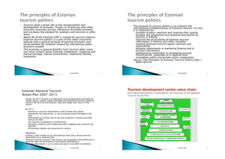 Tourism Destination Quality Management - Part 2 | PPT