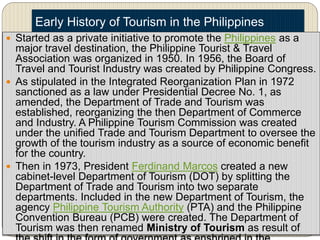 Tourism Development & Local Tourism History | PPTX