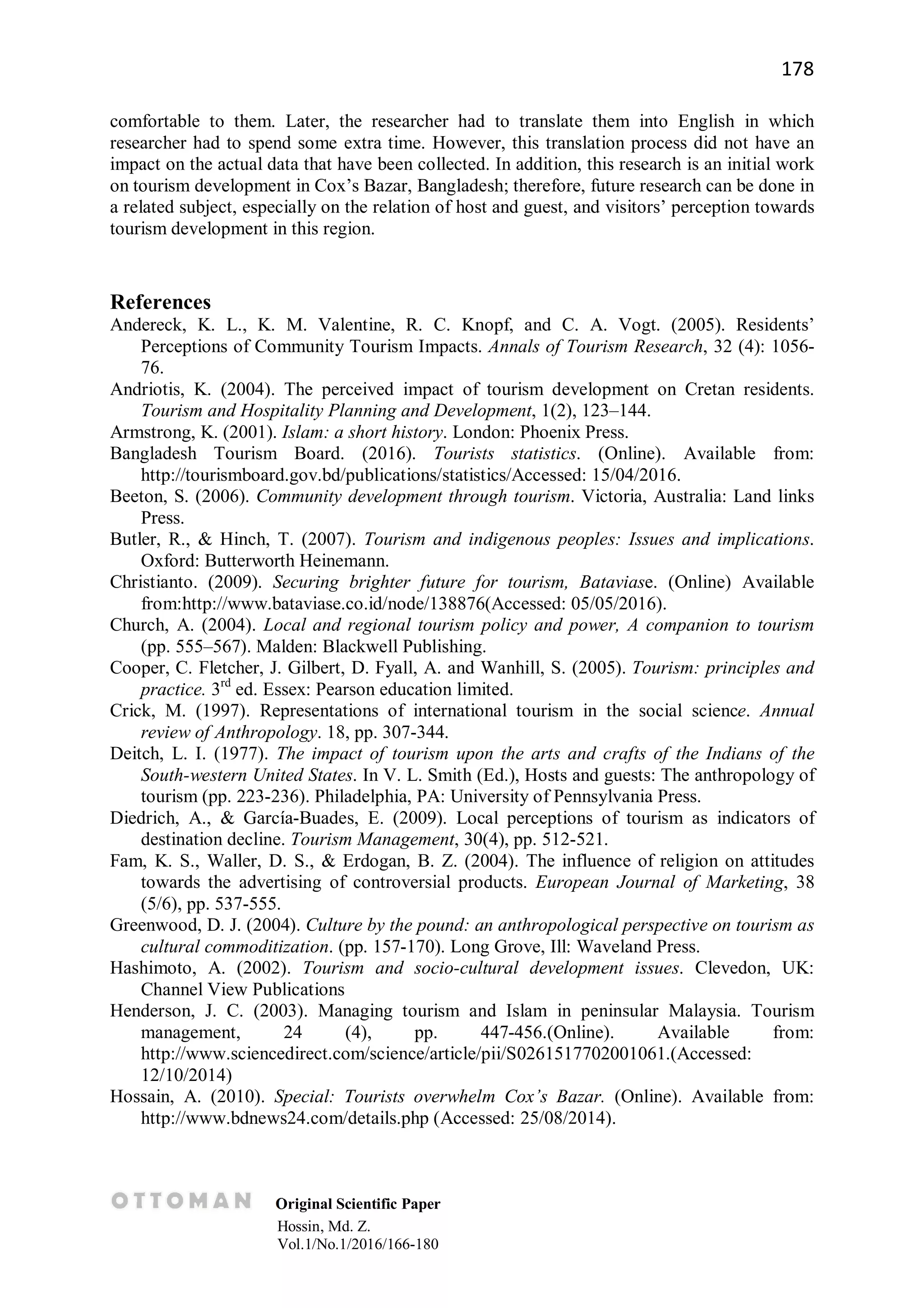 Tourism development in coxsbazar | PDF