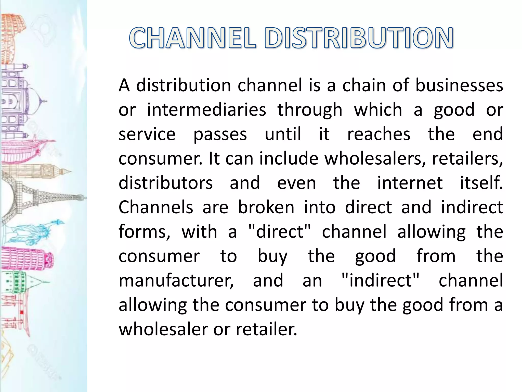 Tourism Distribution Channel | PPTX