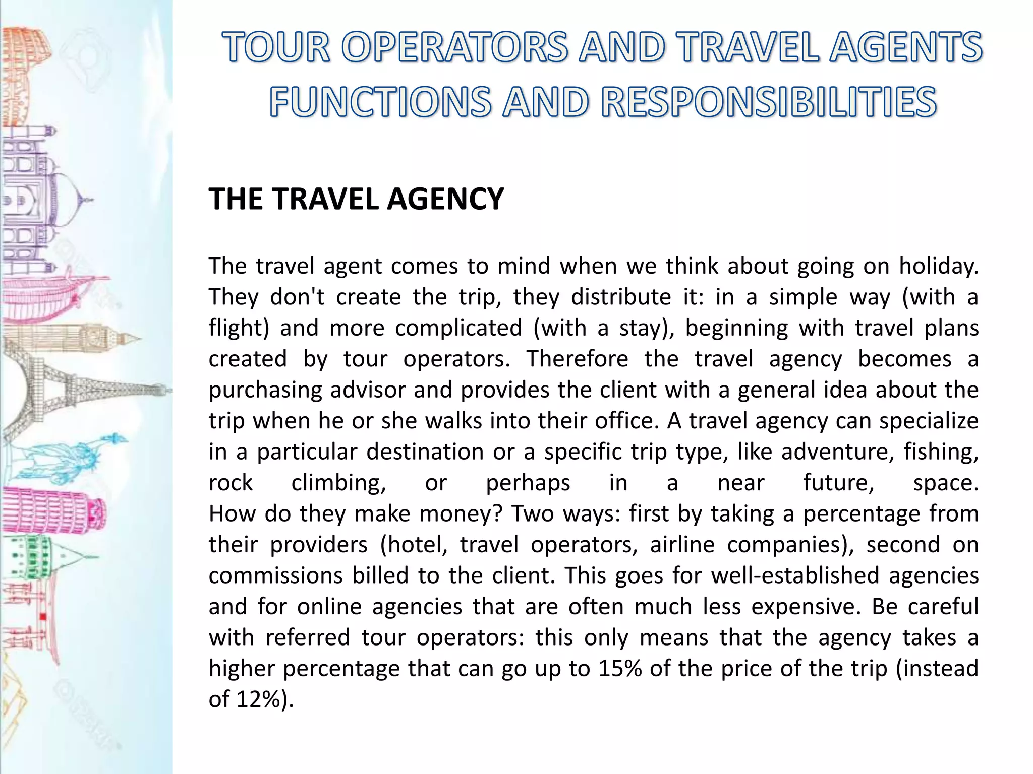 Tourism Distribution Channel | PPTX