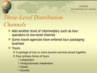 Tourism Distribution | PDF