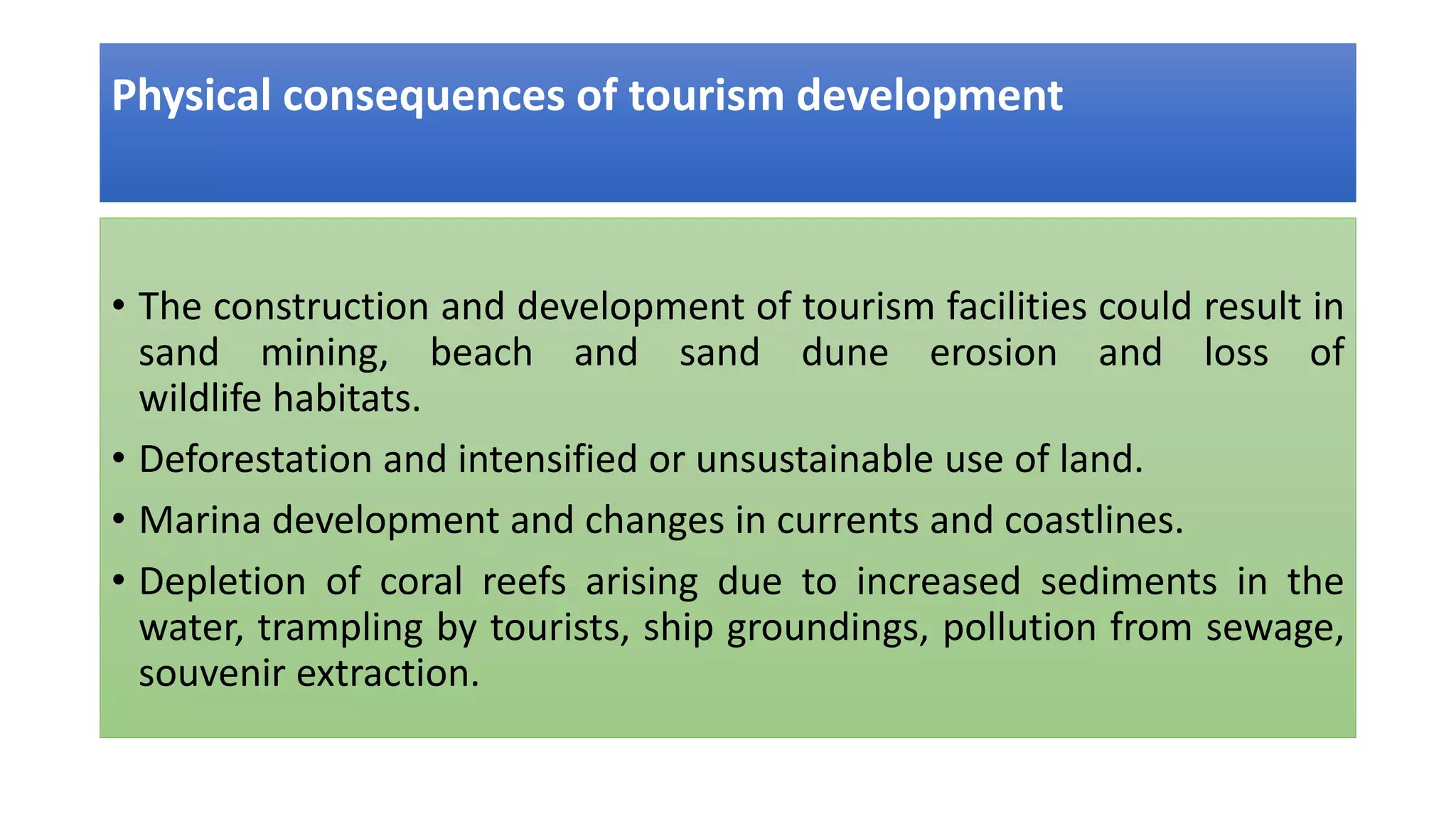 Tourism & environment | PPTX
