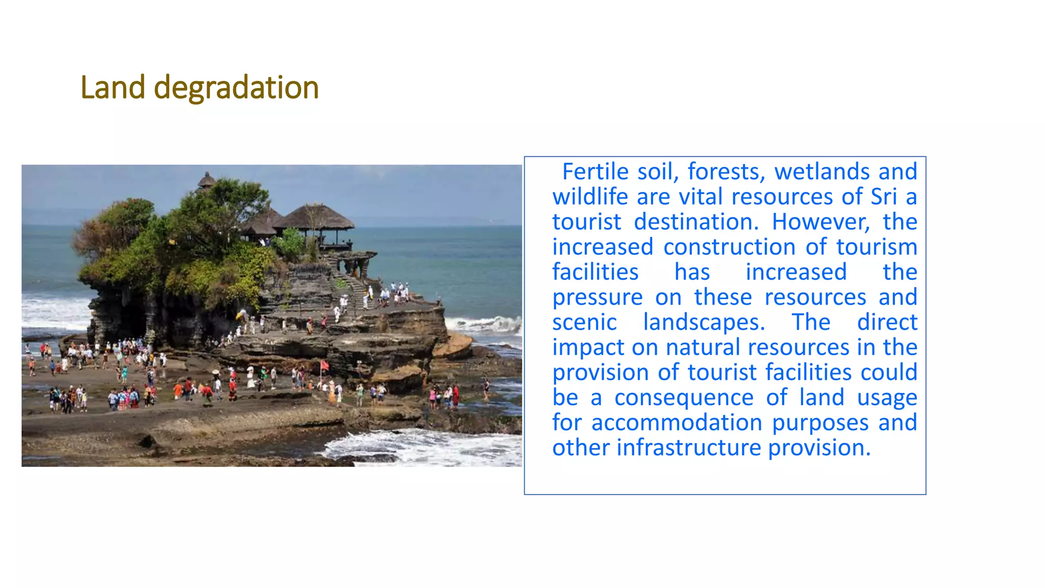 Tourism & environment | PPTX