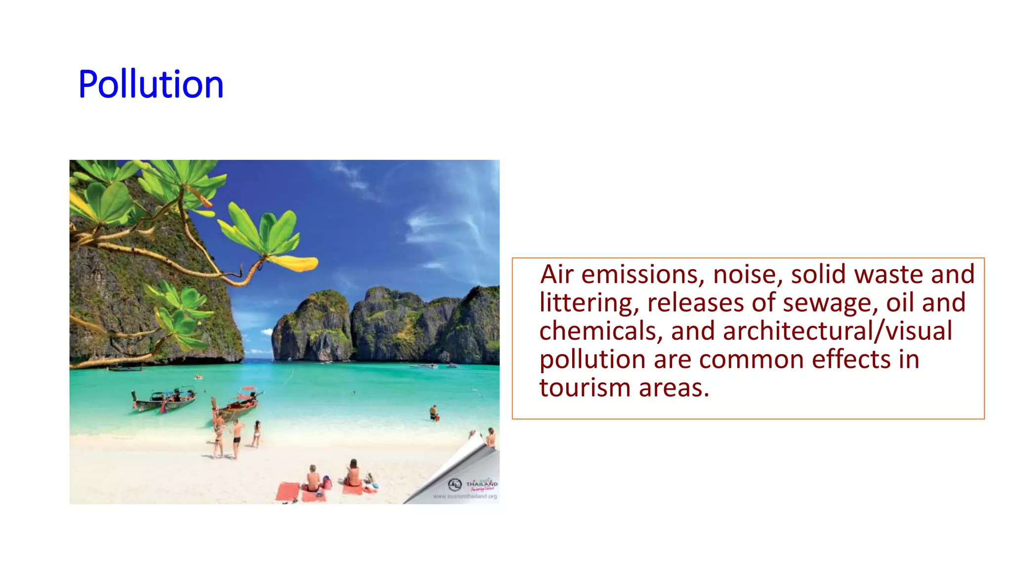 Tourism & environment | PPTX