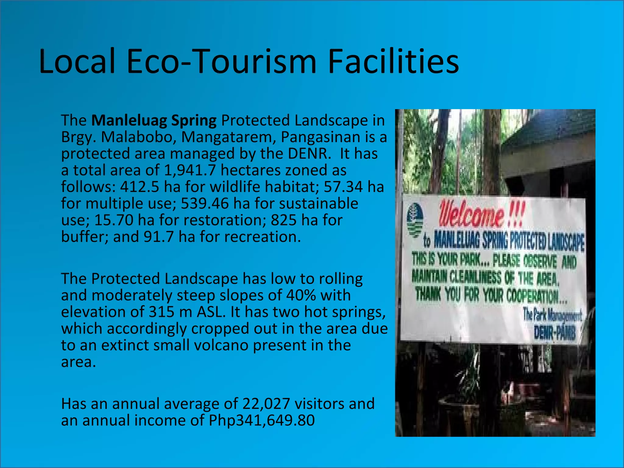 Tourism, Environment & Enterprise Development | PPT