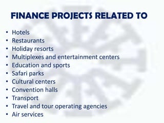 Tourism Finance Corporation of India(TFCI) | PPTX
