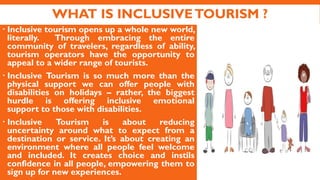 World Tourism Day 2021- Tourism for inclusive growth | PPT