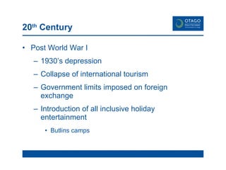 Tourism history | PPT