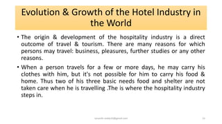 Introduction to Tourism and Hospitality | PPTX