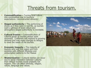 Tourism Impacts on Indigenous people | PPT